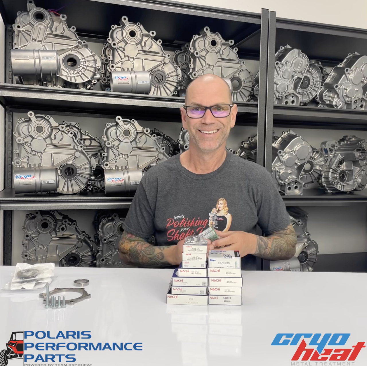Polaris RZR Turbo Transmission Bearing Kit | CryoHeat LLC